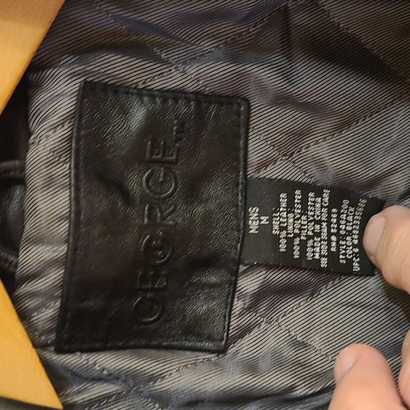 GEGRGE | Jackets & Coats | Gegrge Mens Leather Jacket | Poshmark